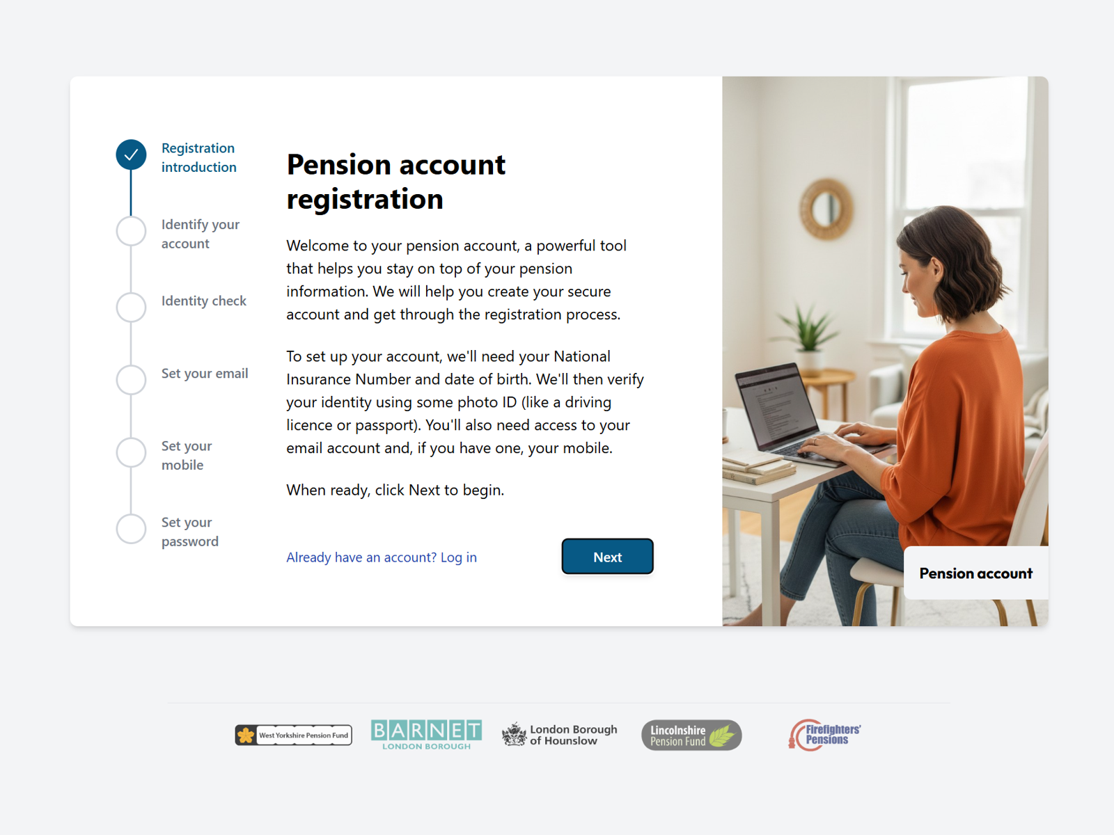 If you've already registered, click here to login instead.